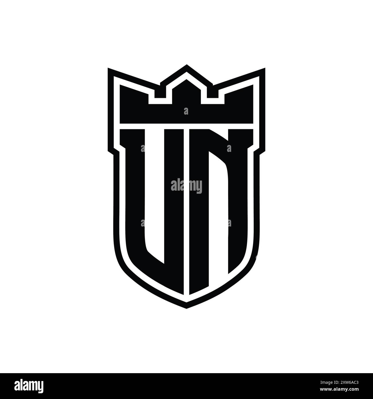 Un vector logo Cut Out Stock Images & Pictures - Alamy