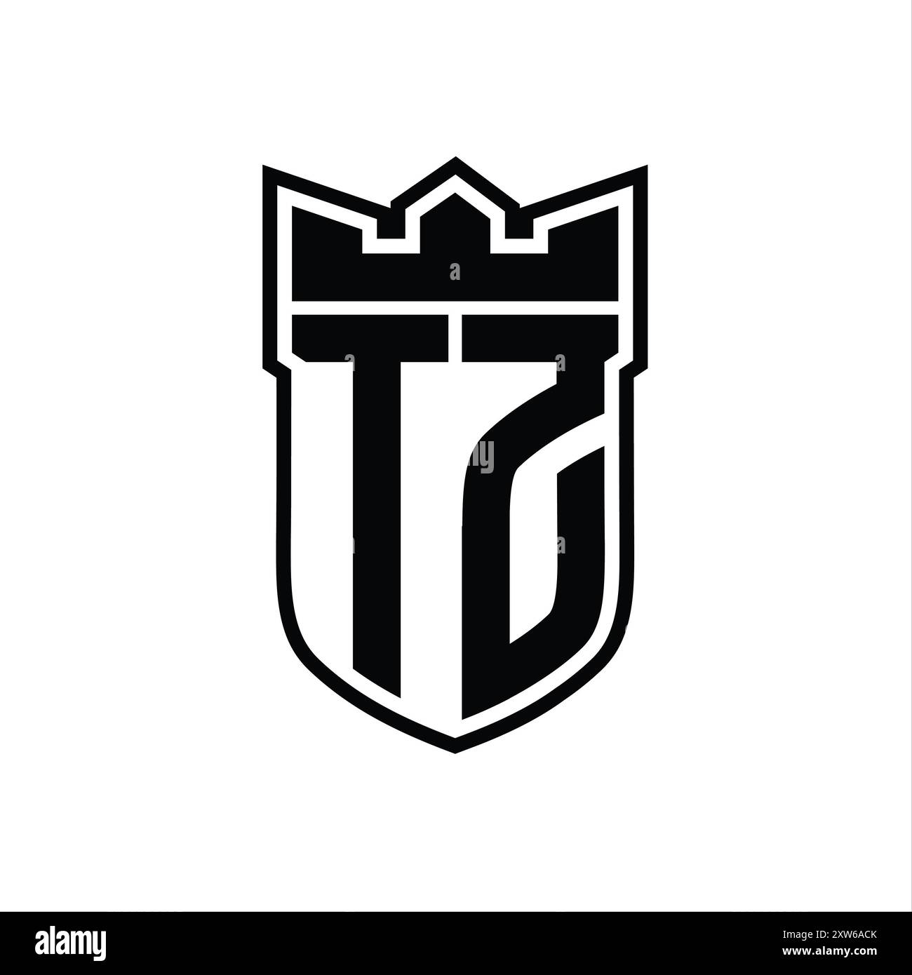 Letter tz logo hi-res stock photography and images - Alamy