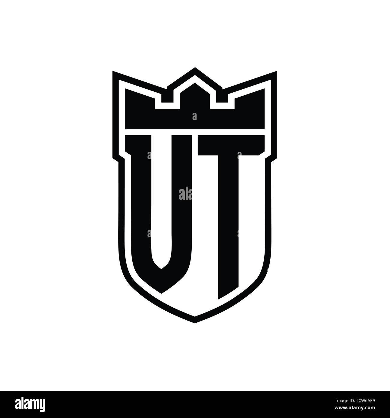 Vt letter logo hi-res stock photography and images - Alamy