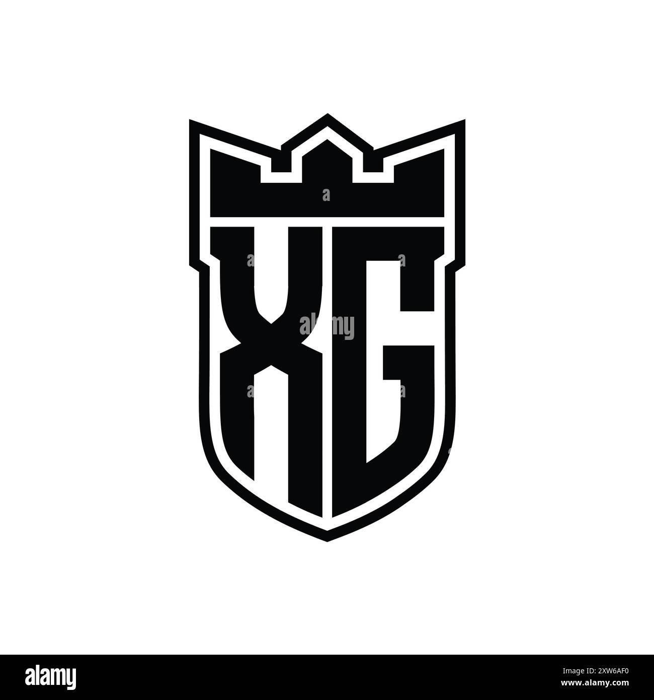 Letter xg logo hi-res stock photography and images - Alamy