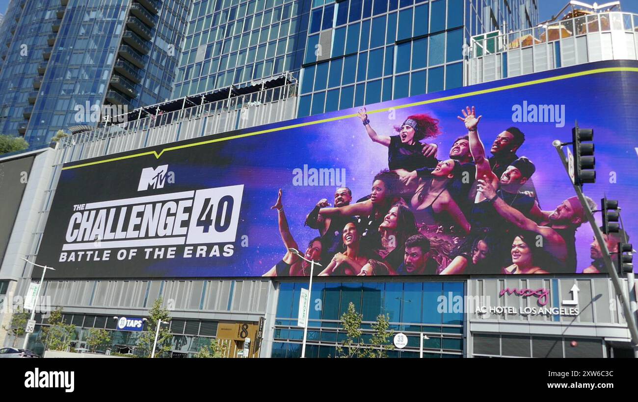 Los Angeles, California, USA 14th August 2024 The Challenge 40 Battle ...