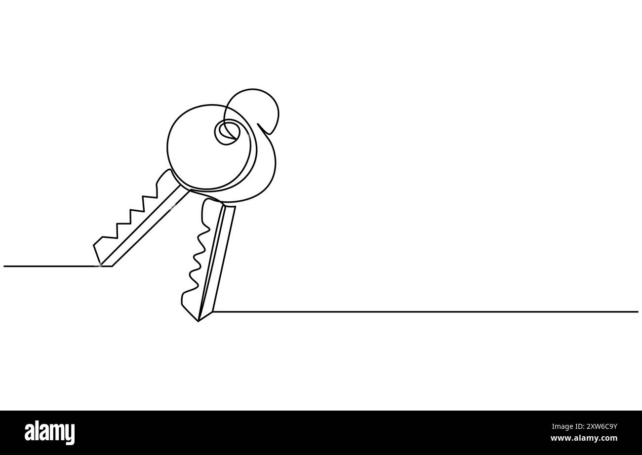 Key Drawing For Kids