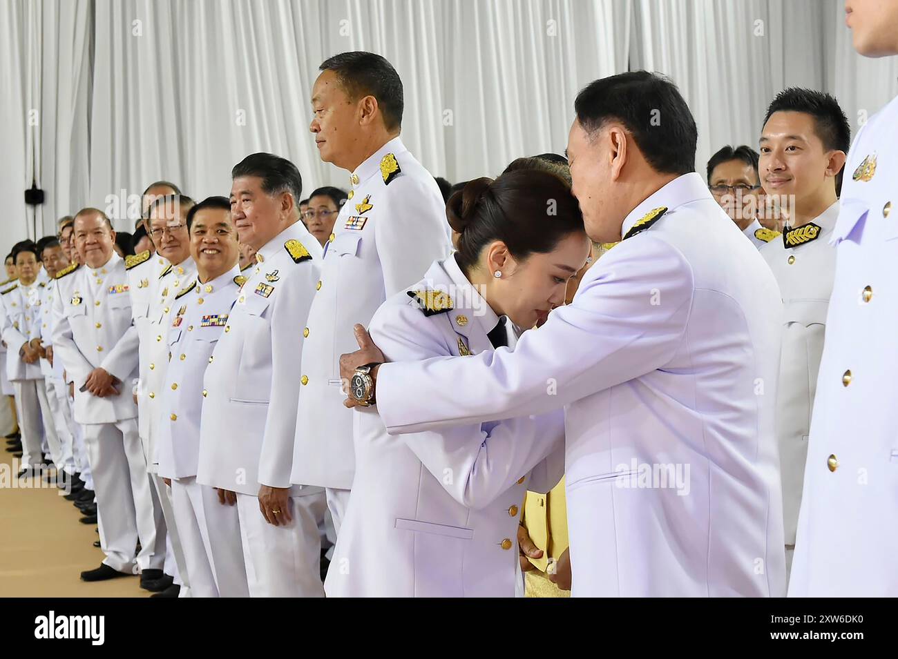 In this photo released by the Government Spokesman Office, Thailand's ...