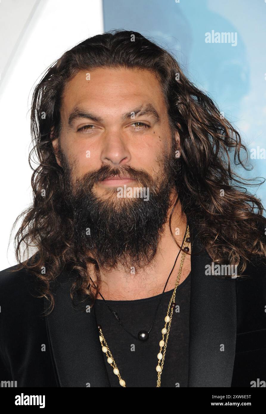 Jason Momoa at the Los Angeles premiere of 'Aquaman' held at the TCL ...