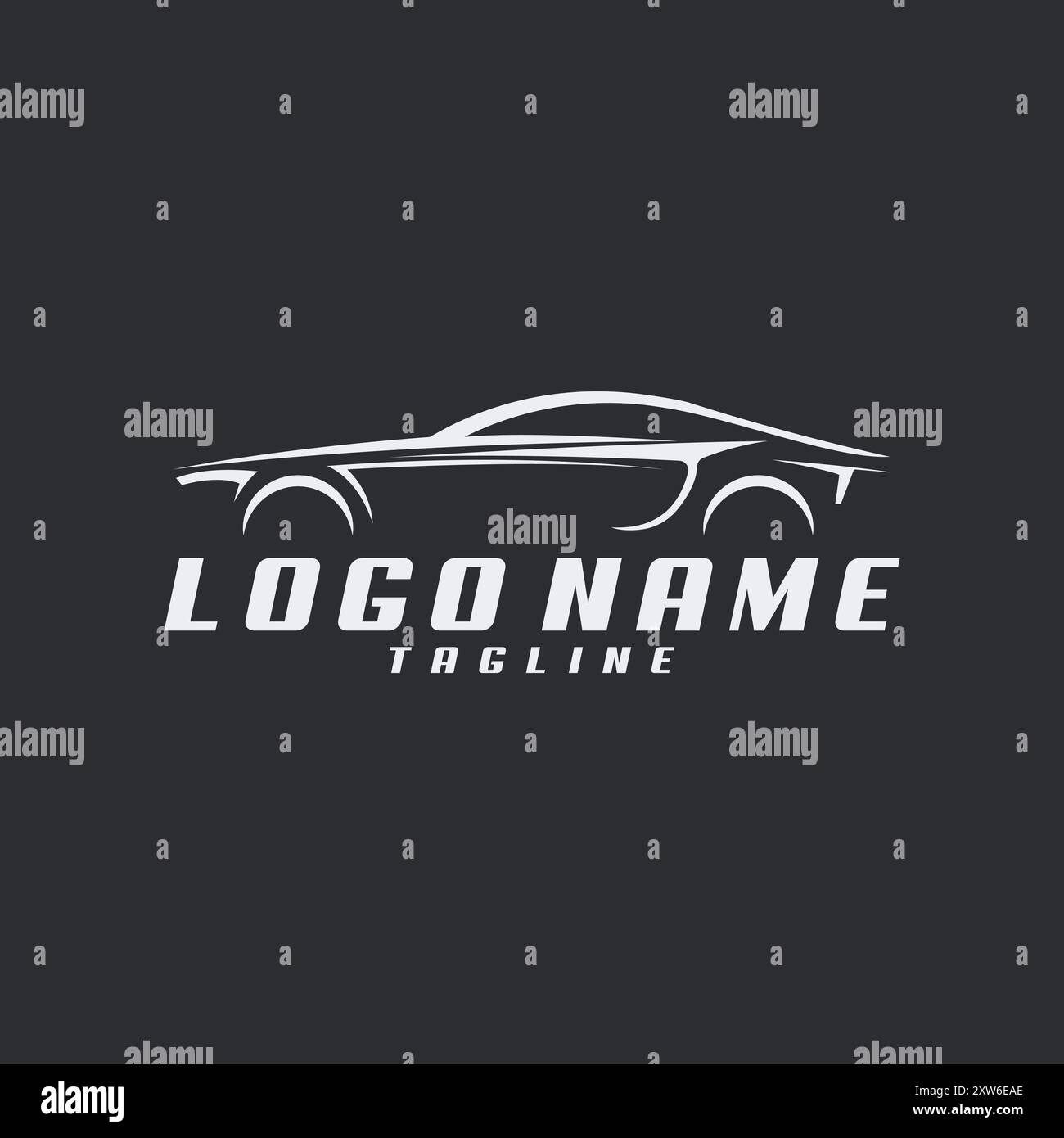 Auto sports car logo design vector Stock Vector Image & Art - Alamy