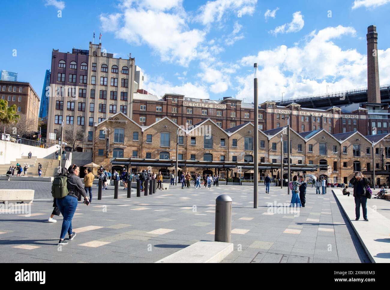 Sydney The Rocks district of Campbells Cove and former colonial ...