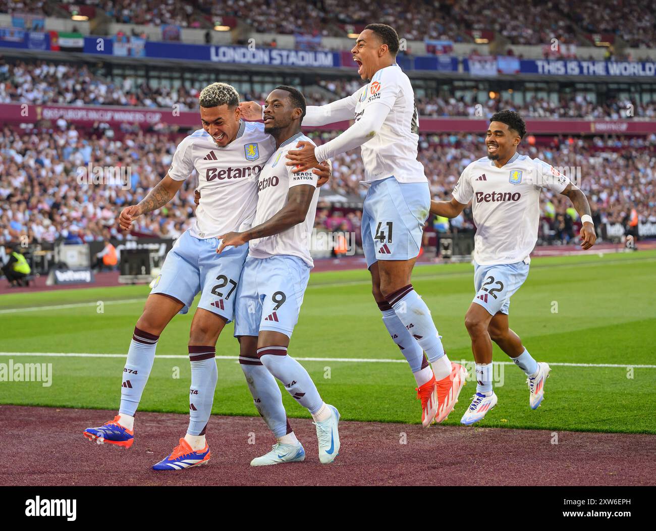 Morgan rogers celebrates hi-res stock photography and images - Alamy