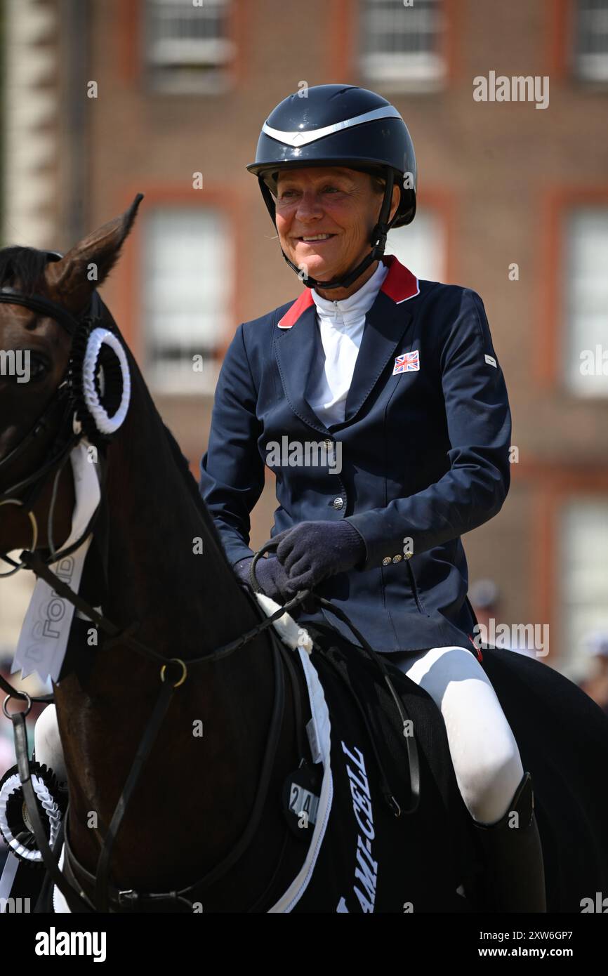 LONDON, UK. 17th Aug, 2024. Nicky Hanbury is the winner of the Longines ...