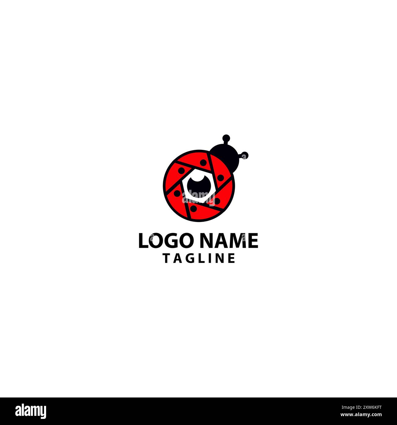 shutter bug logo design vector Stock Vector Image & Art - Alamy