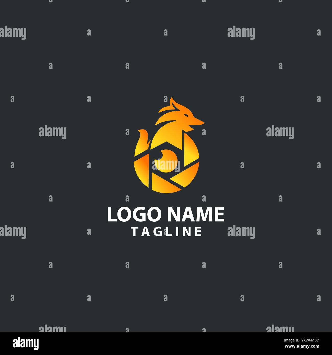 Head picture of fox hi-res stock photography and images - Alamy