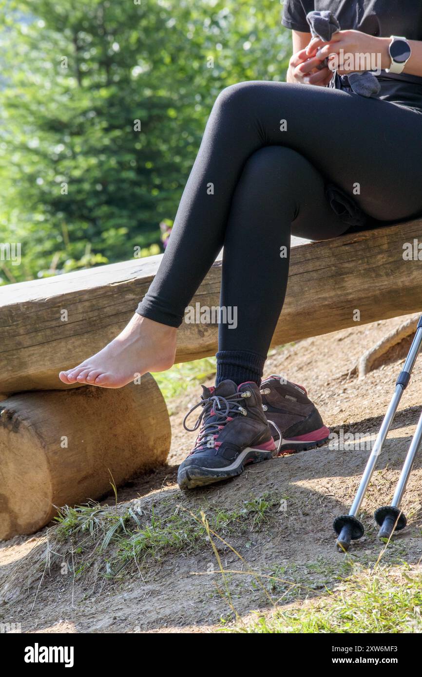 Japanese woman legs hi-res stock photography and images - Alamy