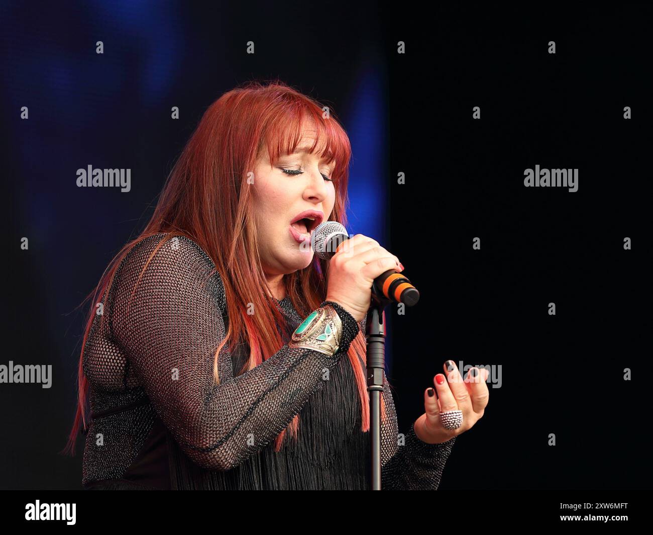 Henley-on-Thames, United Kingdom. 17th Aug, 2024. Tiffany performs on ...
