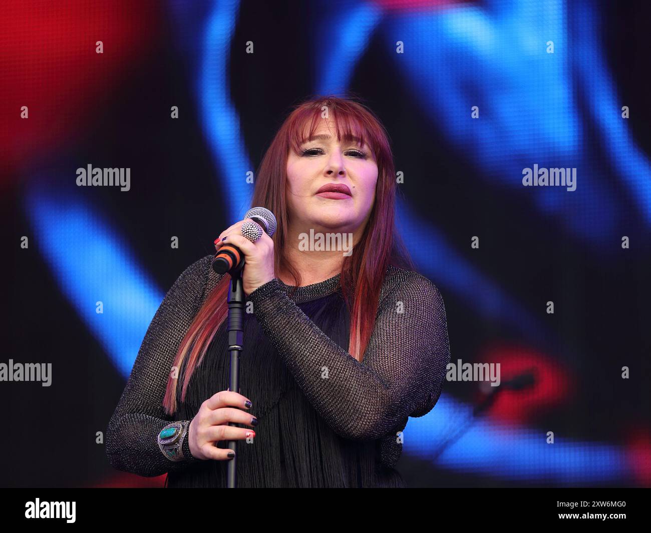 Henley-on-Thames, United Kingdom. 17th Aug, 2024. Tiffany performs on ...
