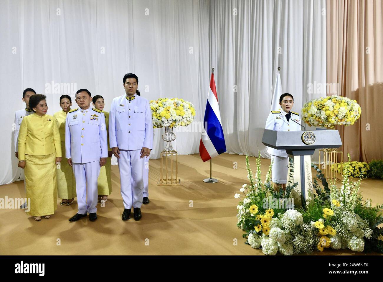 (240818) -- BANGKOK, Aug. 18, 2024 (Xinhua) -- Thailand's new Prime ...