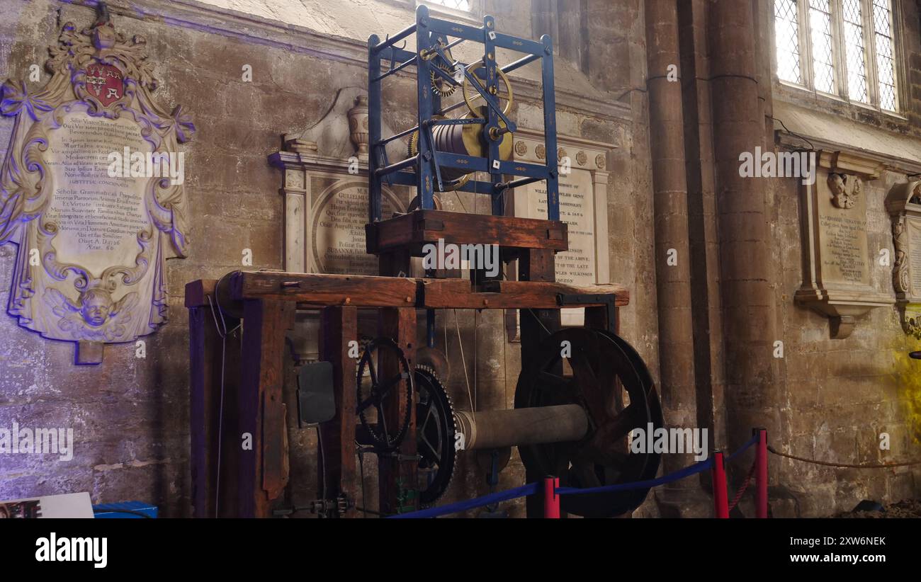 An early clock from 14th century was used by monks to observe eight ...