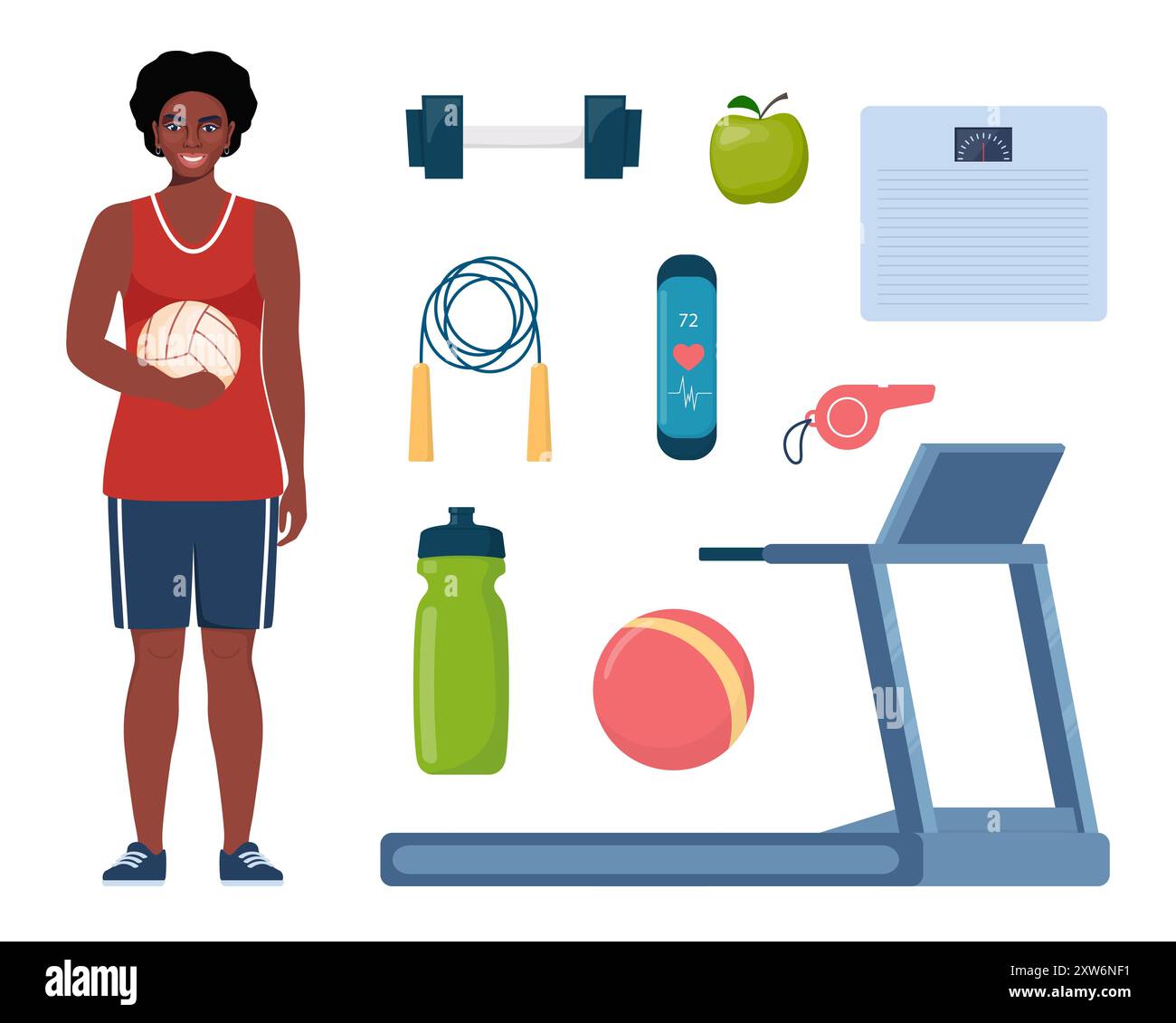 Physical activity icons black Stock Vector Images - Alamy