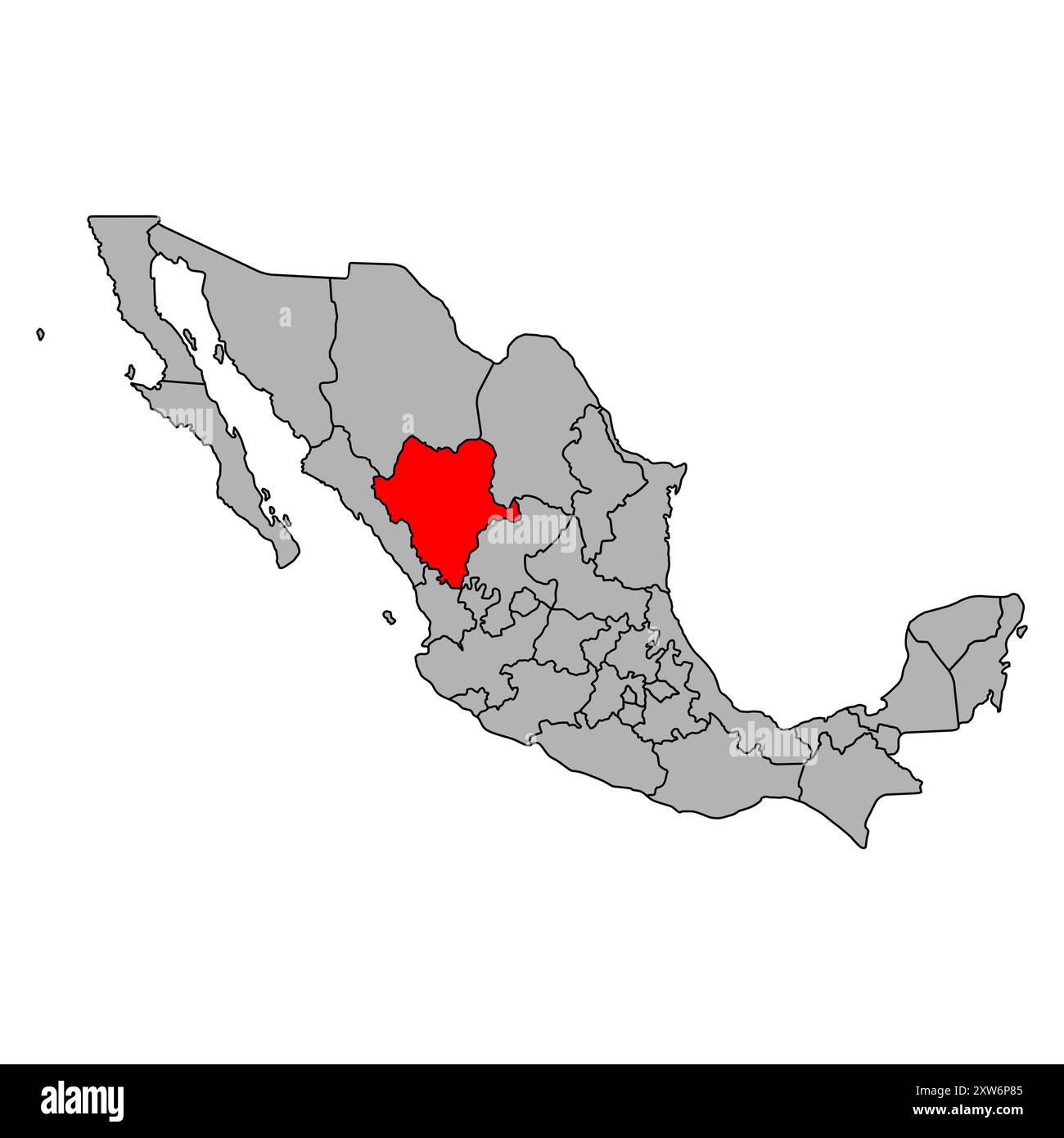 Durango map hi-res stock photography and images - Alamy