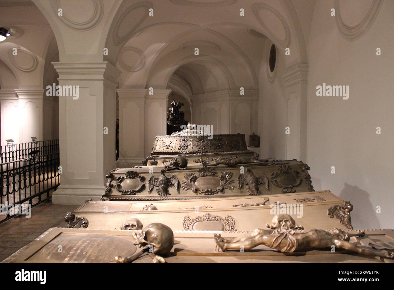 The Imperial Crypt in Vienna, Austria Stock Photo - Alamy