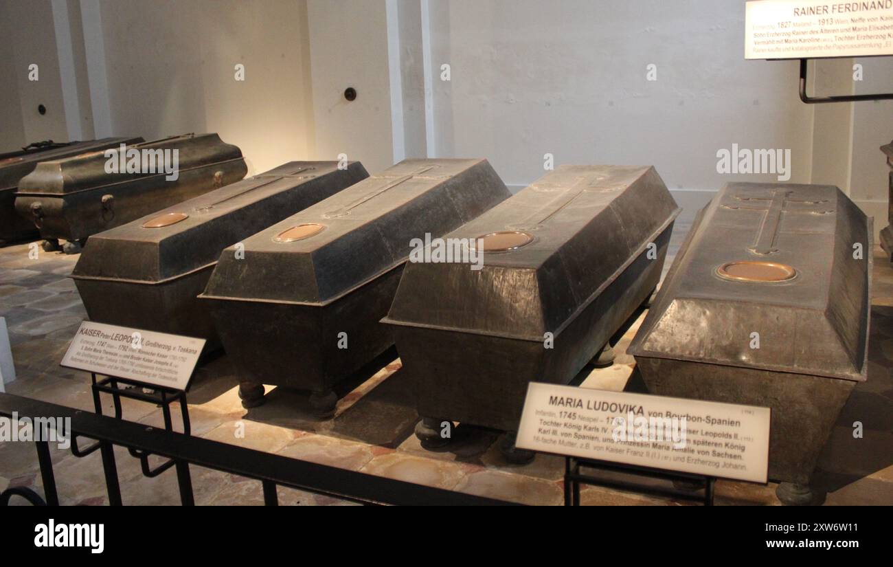 The Imperial Crypt in Vienna, Austria Stock Photo - Alamy