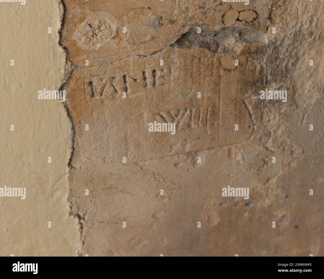 Jane graffiti at the Tower of London Stock Photo - Alamy