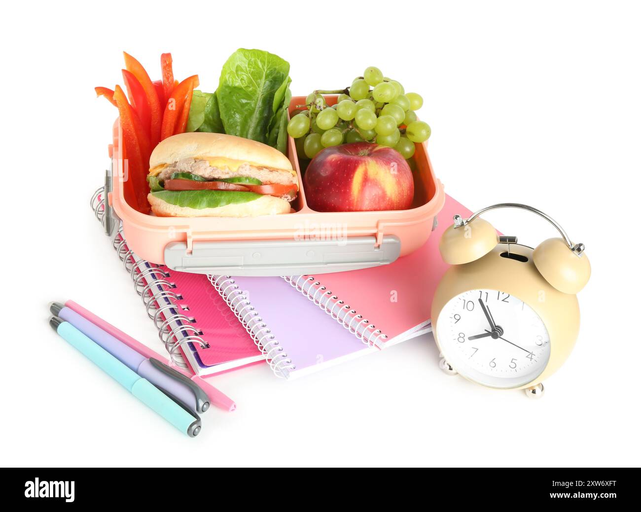 Child alarm clock on Cut Out Stock Images & Pictures - Alamy