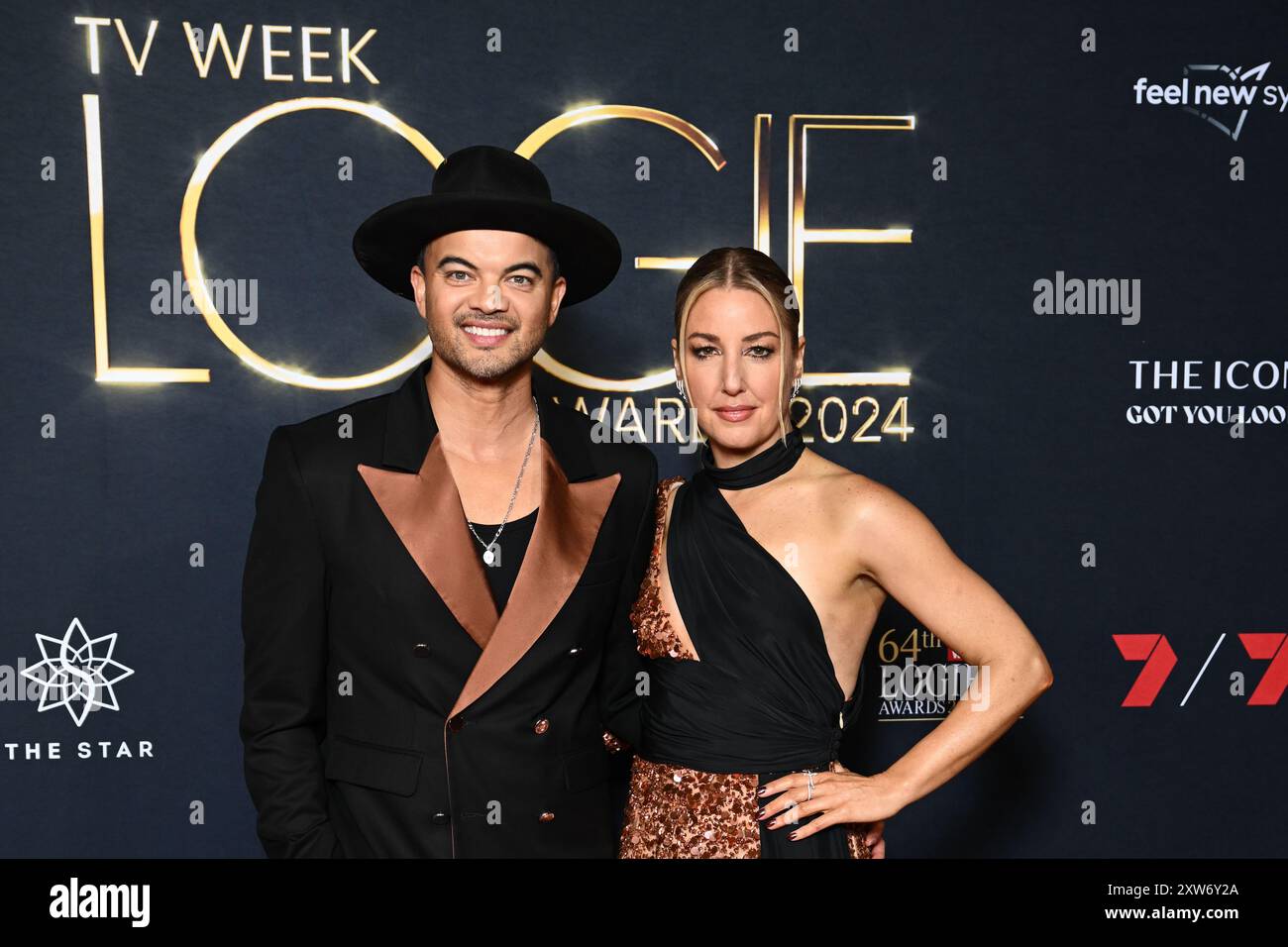 Sydney, Australia. 18th Aug, 2024. Guy Sebastian and Jules Sebastian ...