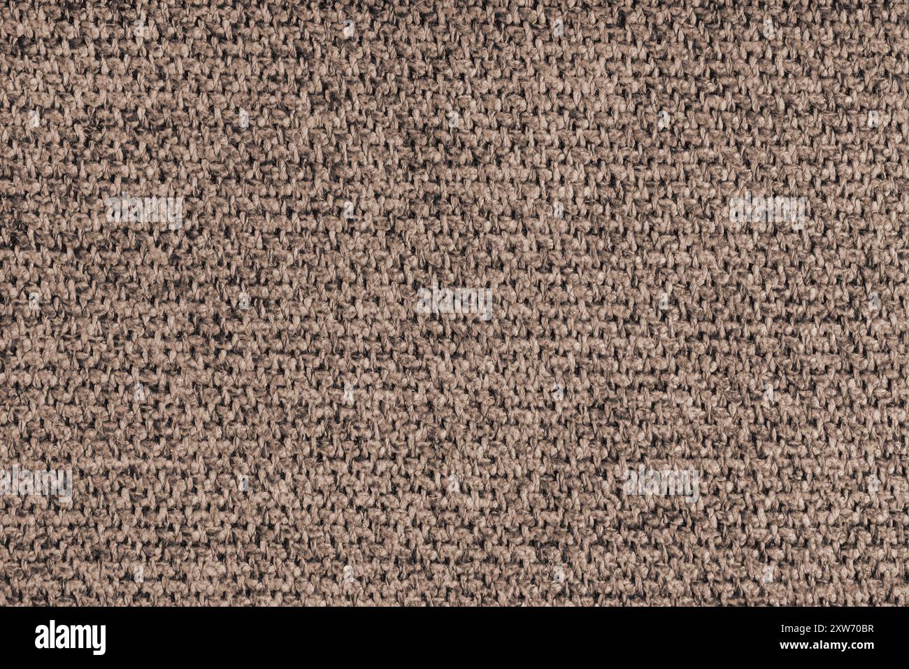 Coarse weave texture upholstery brown jacquard fabric. Textile ...