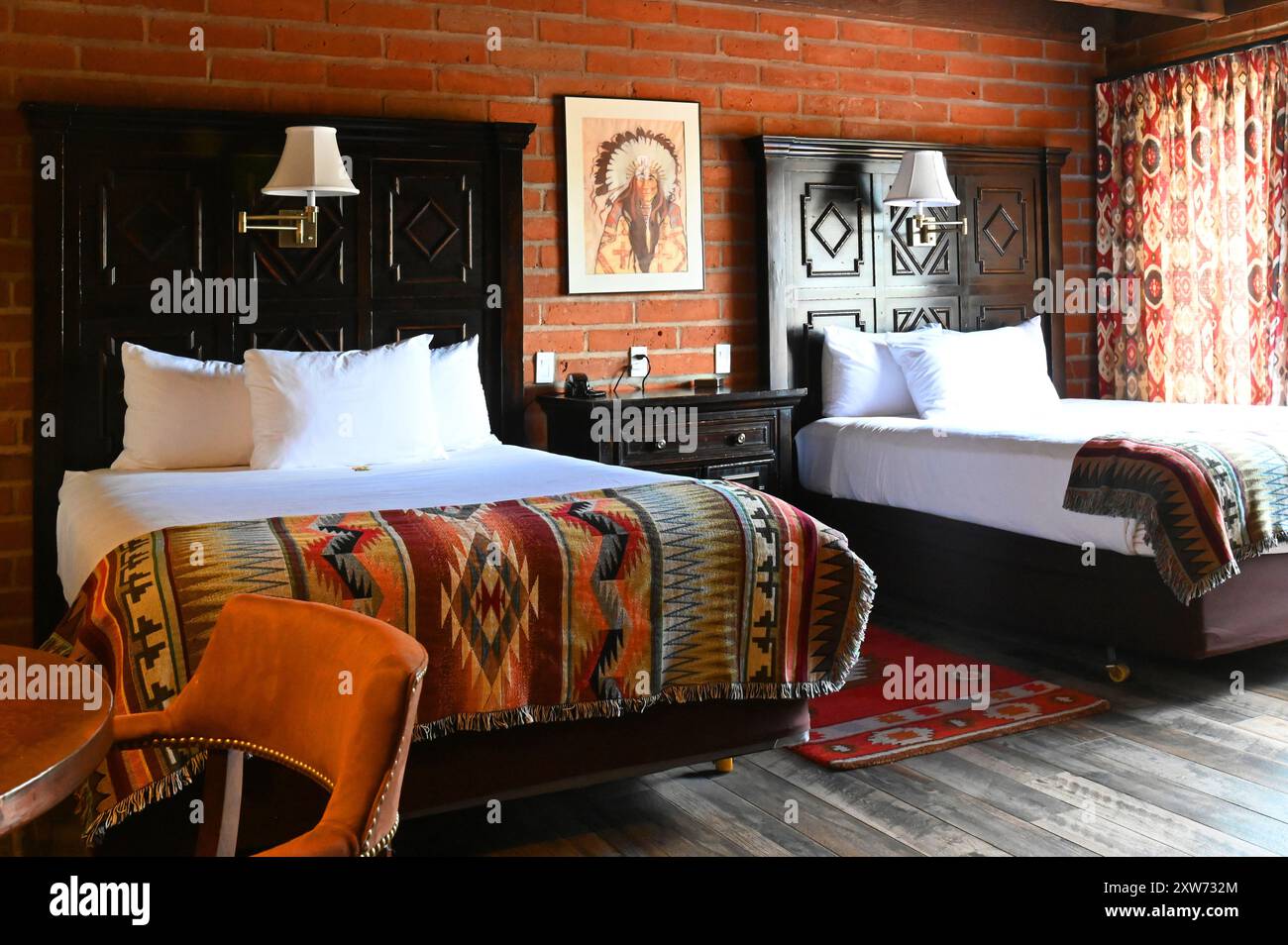 USA. ARIZONA. TUCSON. TANQUE VERDE RANCH. ONE OF THE SUITE OF THE RANCH ...