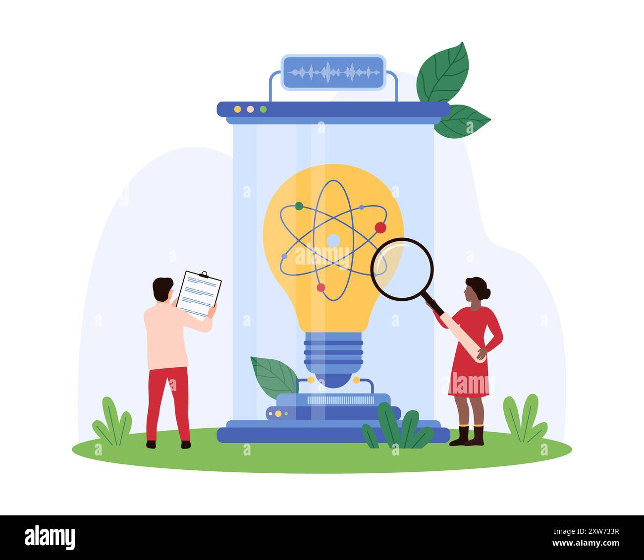 Scientists robot conducting maintenance work hi-res stock photography ...