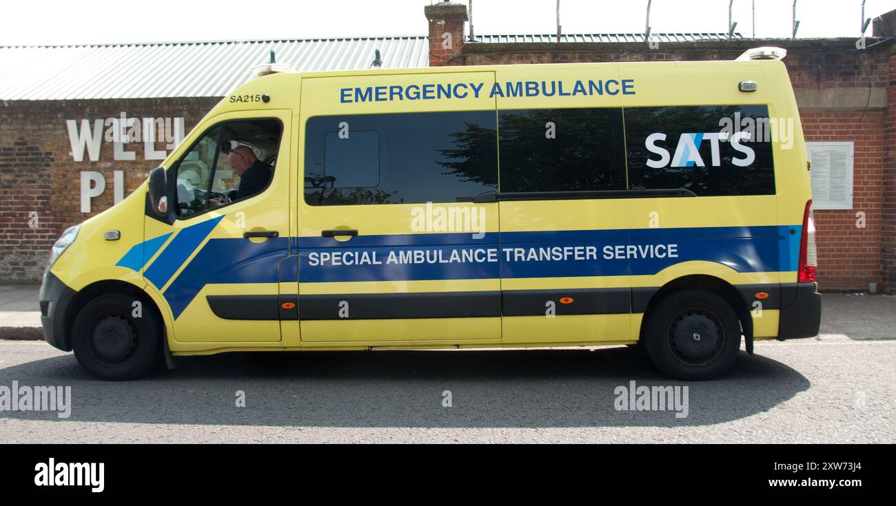 Emergency Ambulance; St John's Wood, London, England, UK. Special ...