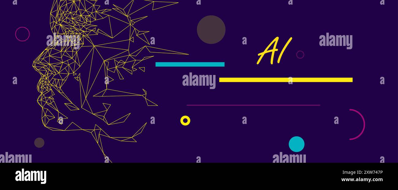 Abstract Artificial intelligence. Cloud computing. Machine learning ...