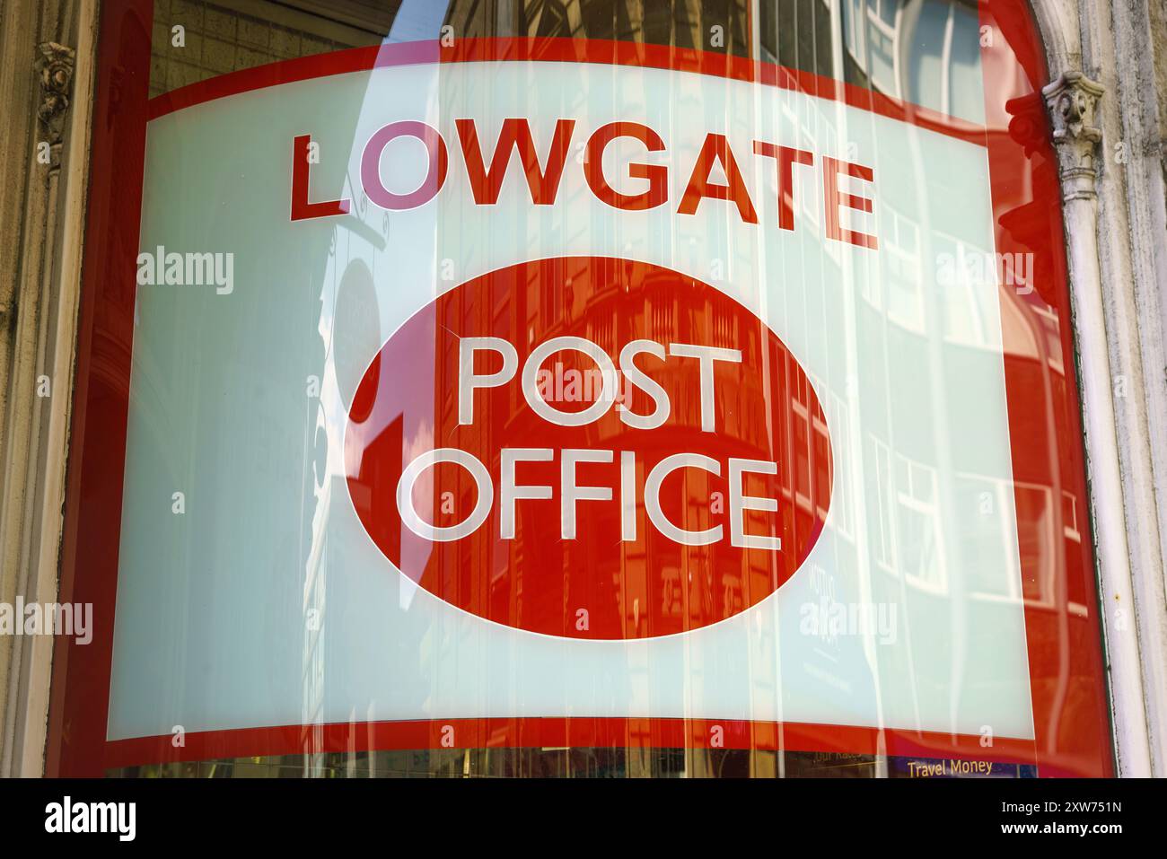 Post Office sign, Lowgate, Hull East Yorkshire Stock Photo - Alamy