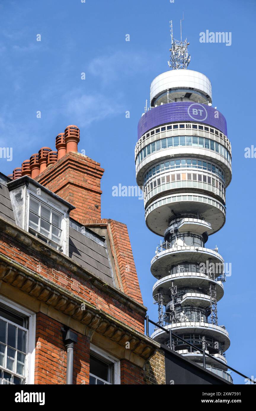 Bt telecom tower post office tower hi-res stock photography and images ...