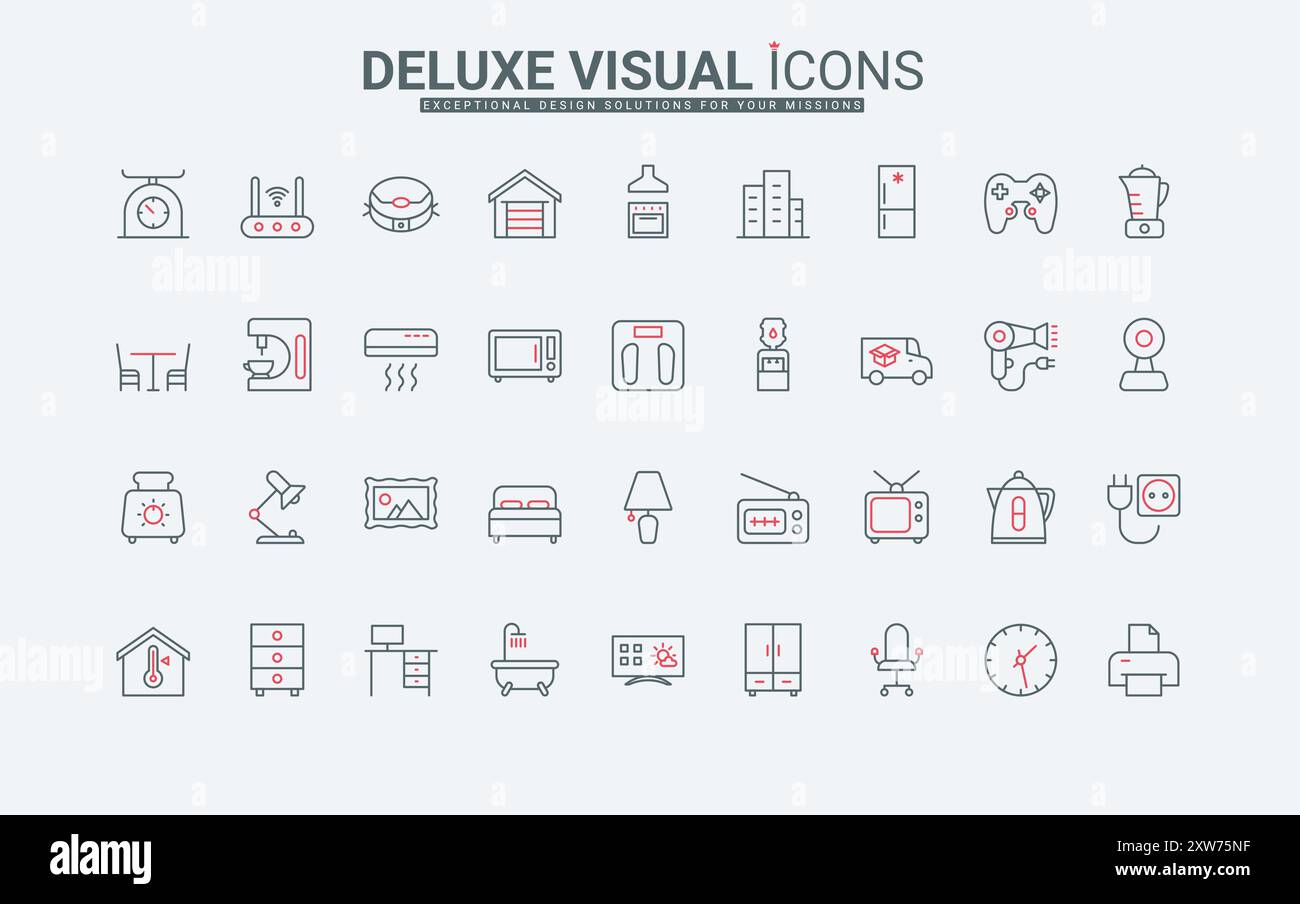 Home appliances, equipment for services control and furniture line ...