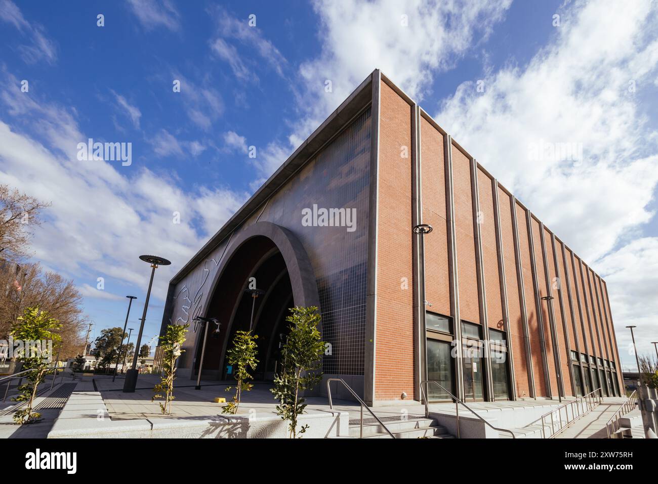 Arden Train Station in Melbourne Australia Stock Photo - Alamy
