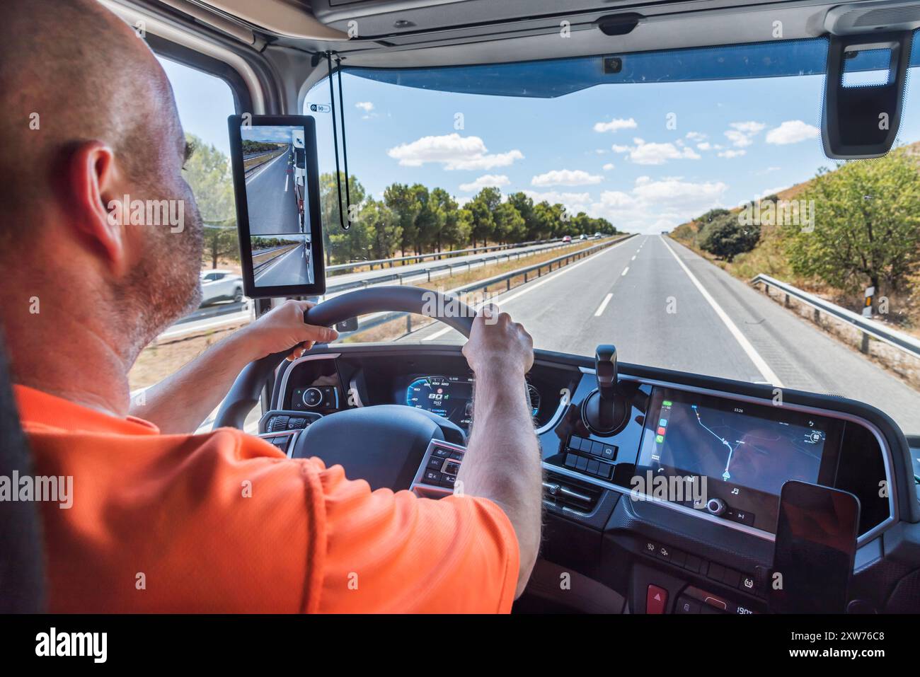 Truck driver work driving hi-res stock photography and images - Alamy