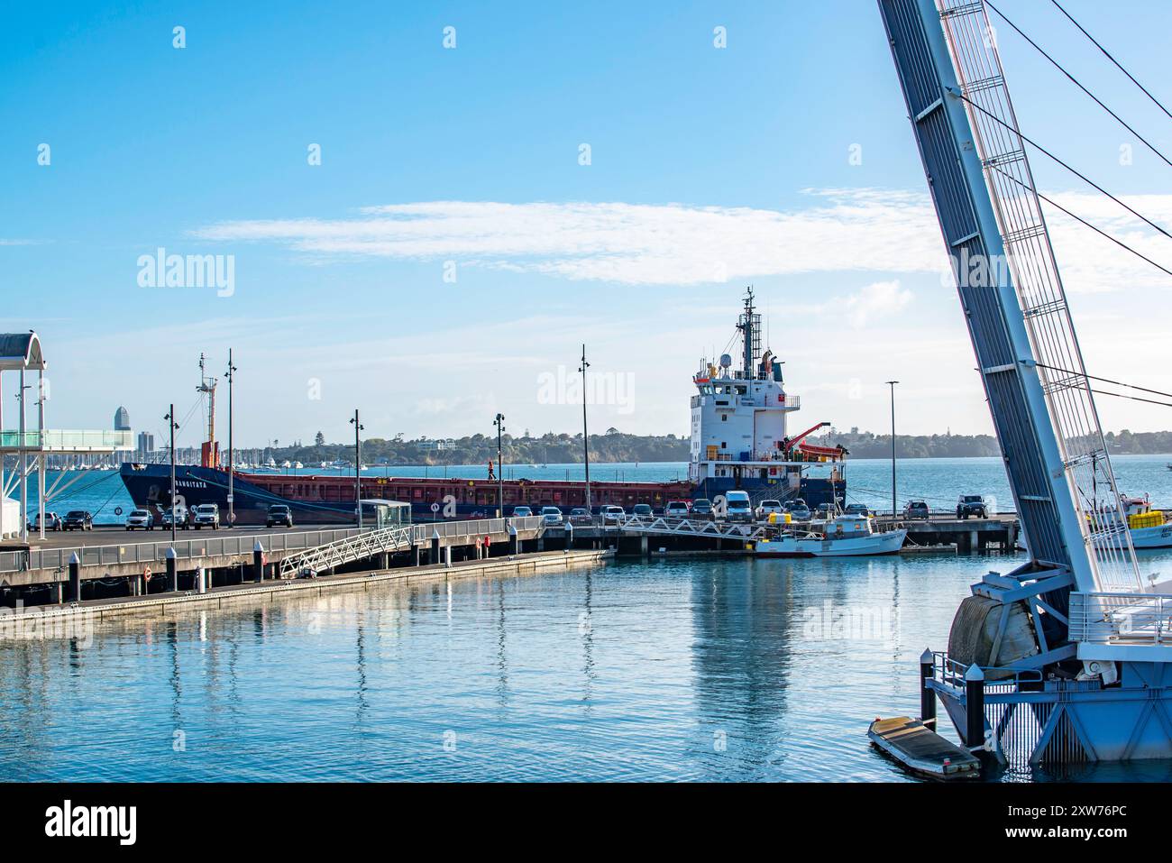 Coastal Bulk Shipping’s MV Rangitata has a 2000Tn capacity and is used ...