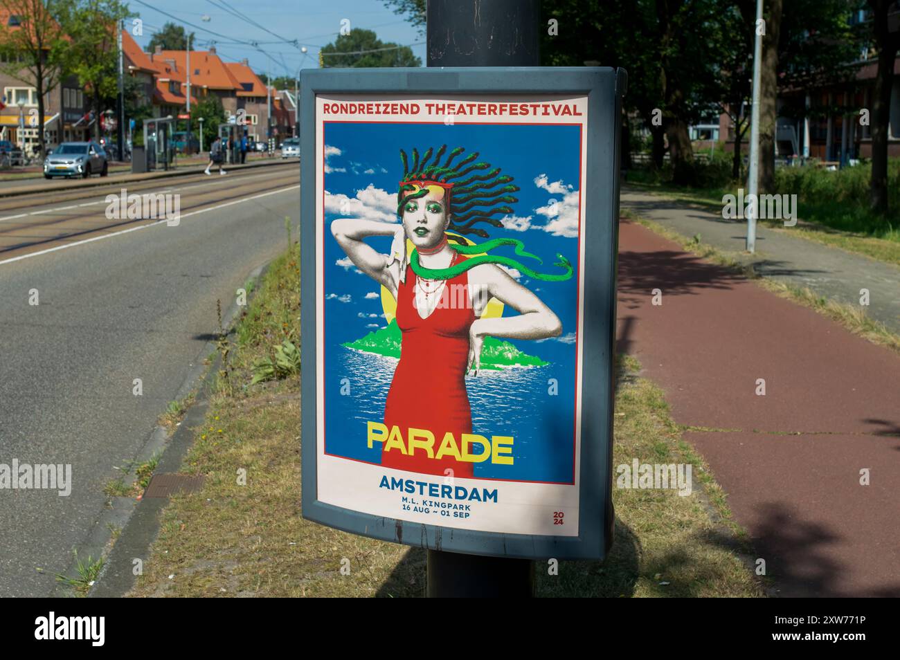 Billboard Parade Festival At Amsterdam The Netherlands 6-8-2024 Stock ...
