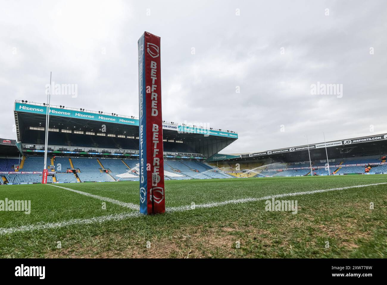 A general view of Elland Road during the Magic Weekend match Leigh ...