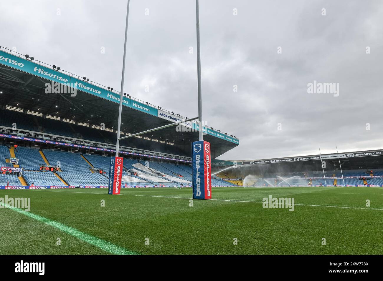 A general view of Elland Road during the Magic Weekend match Leigh ...