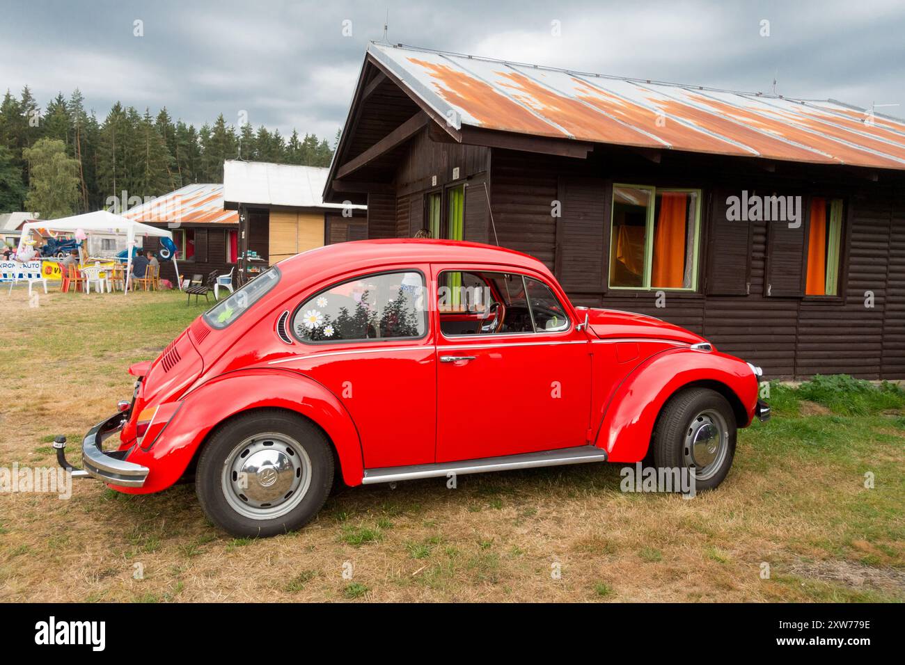 Old vw beetle hi-res stock photography and images - Alamy