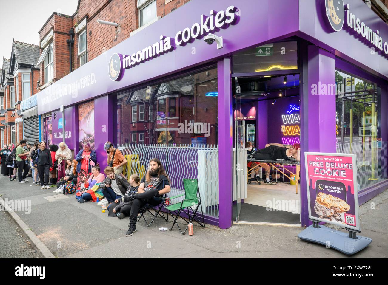 EDITORIAL USE ONLY Charlotte Istance gets a tattoo as tattoo artist ...