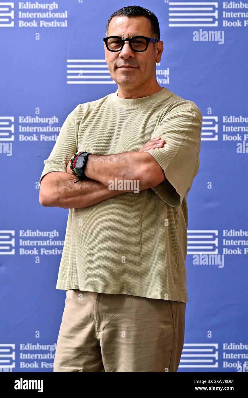 Edinburgh, Scotland, UK. 18th Aug 2024. Edinburgh International Book Festival: Sami Tamimi ...