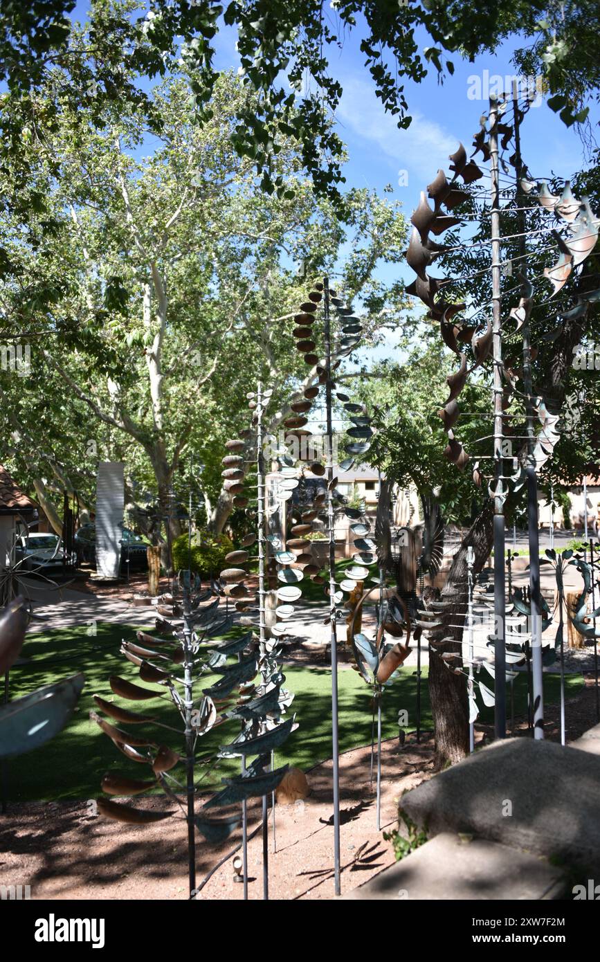 Sedona, Arizona. United States. 6/6/2024.. Tlaquepaque Arts & Shopping ...