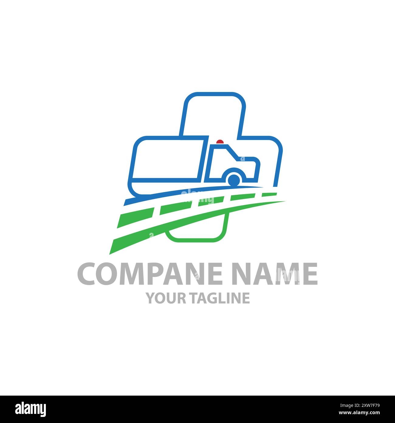 medical transportation logo Design Template Vector icon.EPS 10 Stock ...