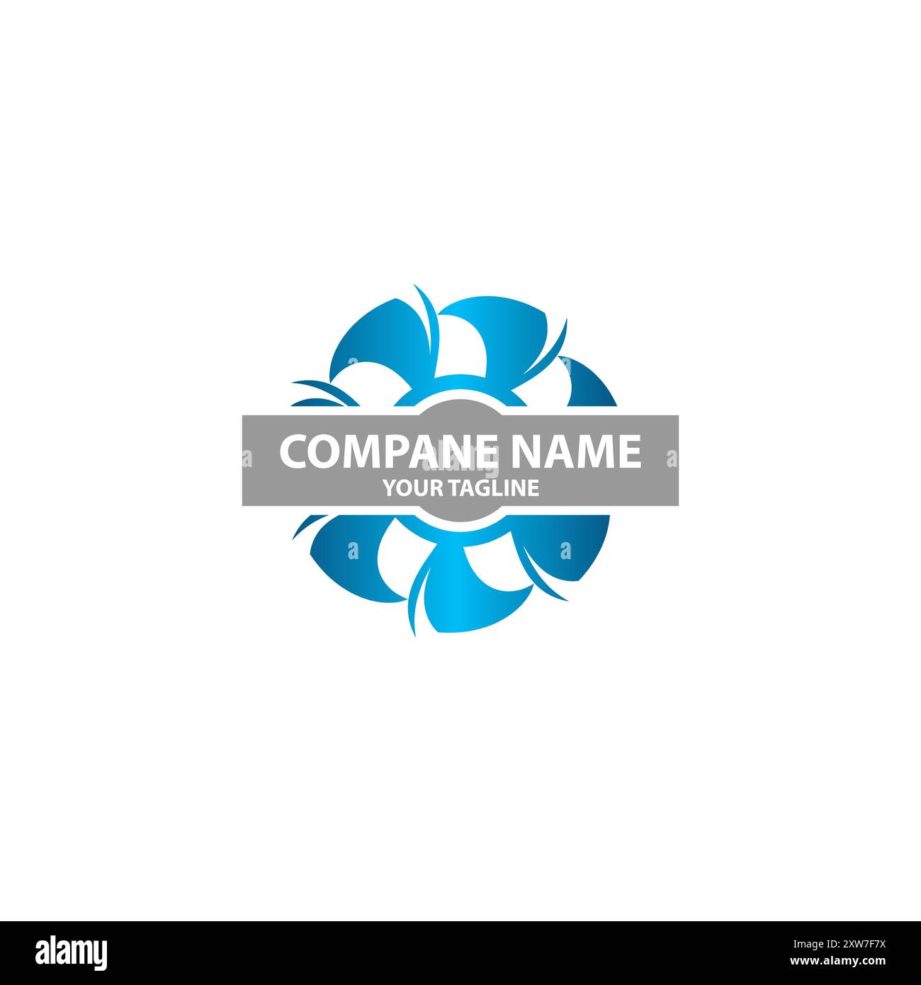 Modern Spinning Turbine logo designs concept, Wind Power energy ...