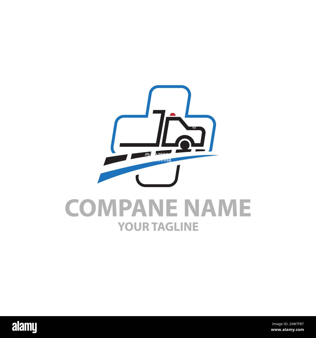 medical transportation logo Design Template Vector icon.EPS 10 Stock ...