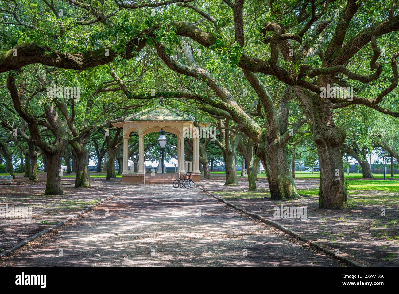 White Point Garden, Charleston, South Carolina, USA Stock Photo - Alamy