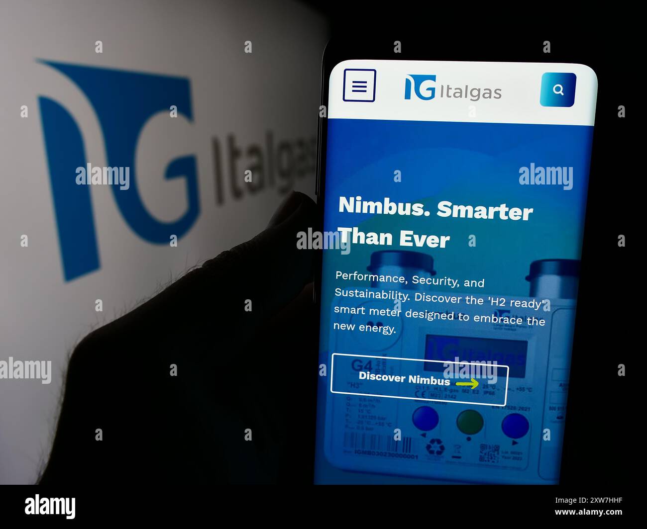 Italgas logo hi-res stock photography and images - Alamy