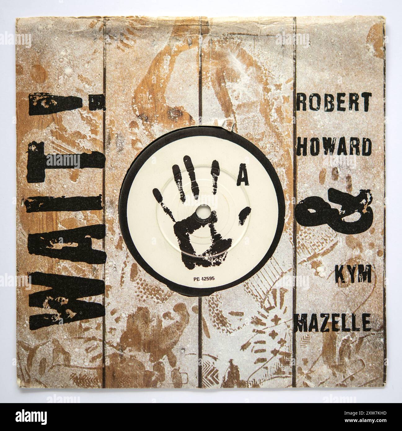 Picture cover of the seven inch single version of Wait! by Robert ...
